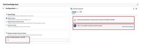 Knowledge base for Amazon Bedrock の RetrieveAndGenerate API がプロンプトと取得結果の最大数の設定のカスタマイズをサポート
