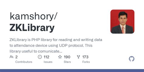 Github Kamshoryzklibrary Zklibrary Is Php Library For Reading And Writing Data To Attendance