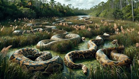500 Pounds Of Python Found In Florida In A Single Day Animals Around