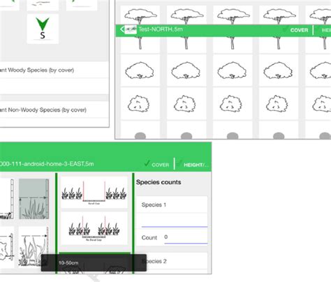 Screenshots From The Landcover App From Left To Right Opening Screen