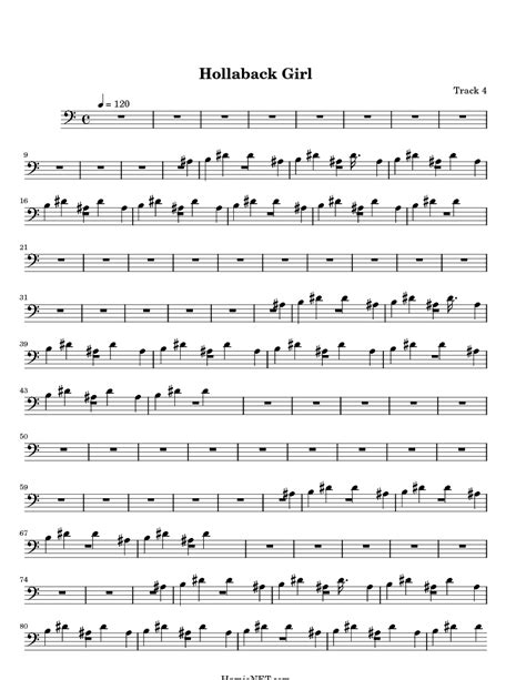 Hollaback Girl Chords At Alexandra Hellyer Blog