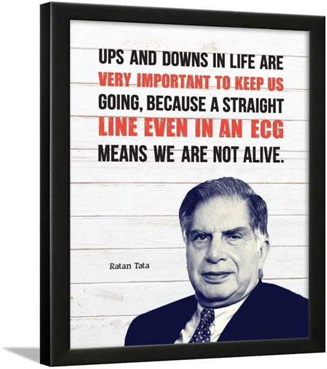 Ratan Tata Quote Frame Motivational Quotes Frames Poster With Frame Ratan Tata Quotes
