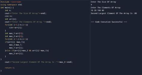 Pulkit Goyal On Linkedin Arrays New Programs To Count Frequency Of Each Element And To Find Second
