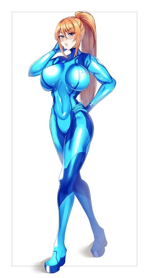 Samus Aran Metroid Drawn By Volyz Danbooru