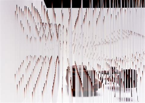 nendo creates chocolatey waves for maisonandobjet installation
