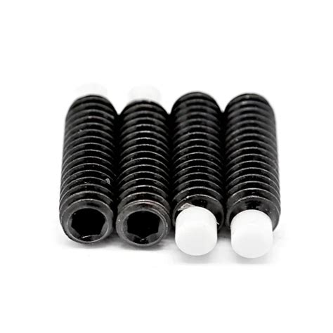 Extended Tip Set Screws M35 Plastic Small Hex Socket Grub Screw Nylon Tip Socket Grub Screws
