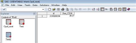 Solved How To Sum In Column By Id SAS Support Communities