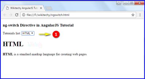 Angularjs Ngswitch Wikitechy