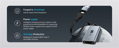 Xiixmask Usb 3 0 Video Capture Card With 100w Pd Hdmi To Usb A C Capture Card 1440p 30fps