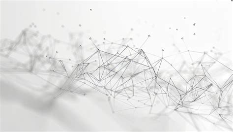 There Is A White Background Filled With Numerous Lines And Dots On It Stock Illustration