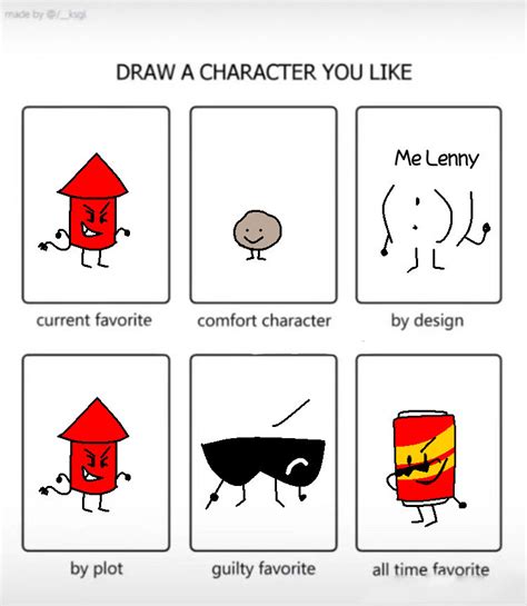 Object Redundancy Characters I Like By Rentroid On Deviantart