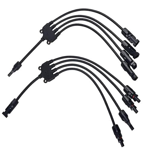 Pack Conector Panel Solar Tipo Y 4a1