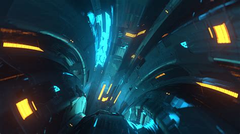 빛나는 영역과 4k 공상 과학 터널의 3d 렌더링 0명에 대한 스톡 사진 및 기타 이미지 0명 3차원 형태 가상현실 Istock