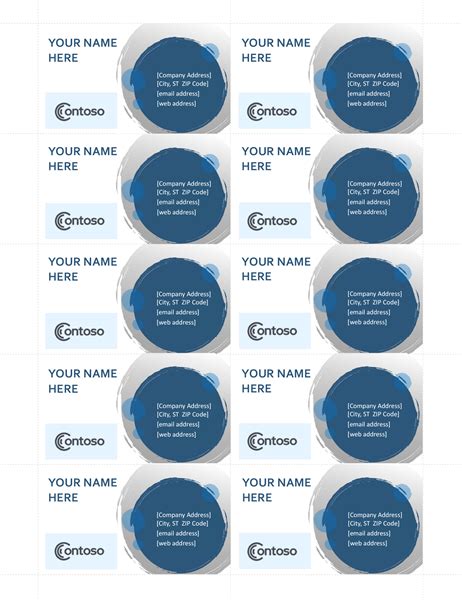 Name Card Template Free Word Templates Name Card Template Free Word Templates