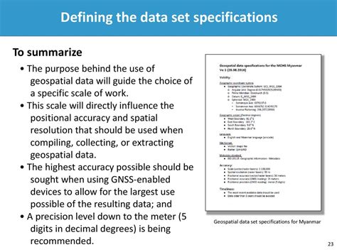 Session 3 3 Implementing The Geospatial Data Management Cycle Part 2