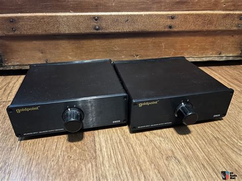 Goldpoint Switcher Control XLR SOLUPEAK WAY Speaker CONTROLLER For Sale US Audio Mart