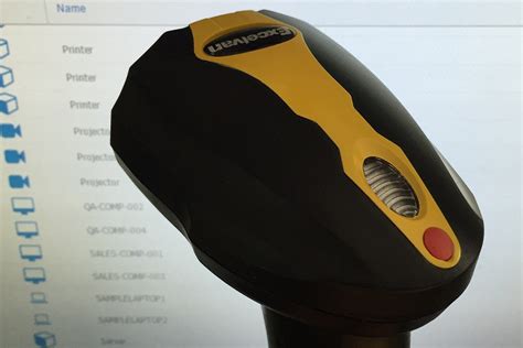Using Barcodes For Asset Inventory Management Vector