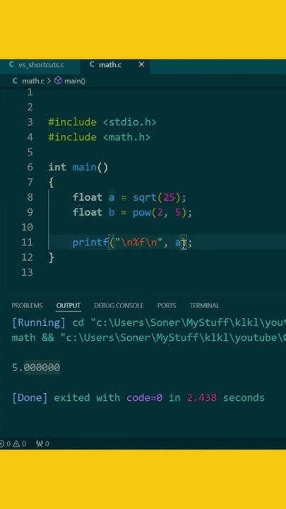 Power Of Numbers In C Programming Clanguage Codinginc Cprogramming Power Maths Math Youtube