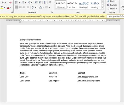 Laravel Phpoffice Phpword Doc File Download