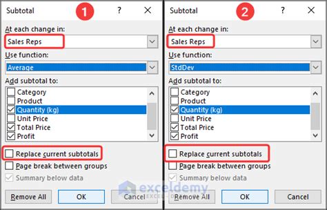 How To Insert Subtotals In Excel 7 Unique Methods ExcelDemy
