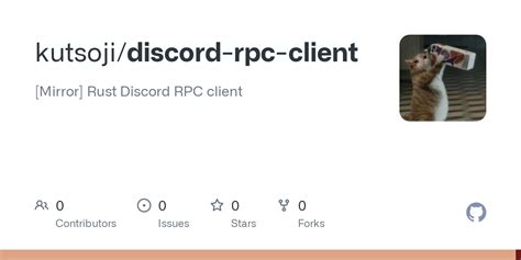 github kutsoji discord rpc client [mirror] rust discord rpc client