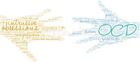 Ocd Word Cloud Stock Vector Illustration Of Generalized 206430919