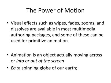 Multimedia Animation Introduction History Types Pptx Computer Animation Computer