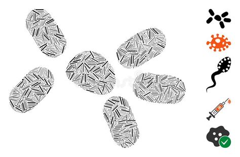 Hatch Yeast Icon Vector Mosaic Stock Illustration Illustration Of Cells Bloodsucker 179910137