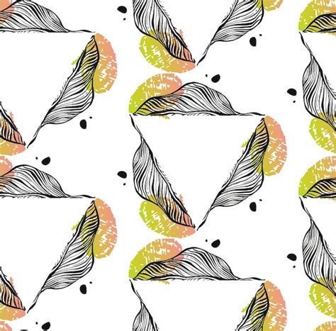 Premium Vector Flowers Botanical Pattern Seamless Pattern