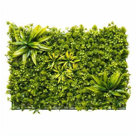 Зелено пано с изкуствени растения 60 40см Tonys Decor