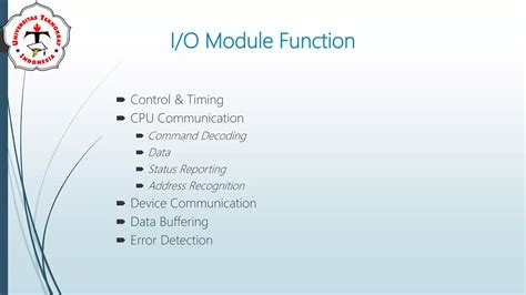 input output system ppt