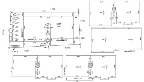 Plot And Building Demarcation Drawing AutoCAD File