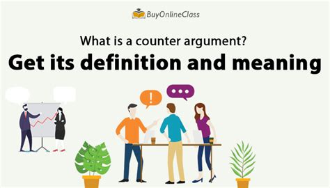What Is A Counter Argument Definition And Examples