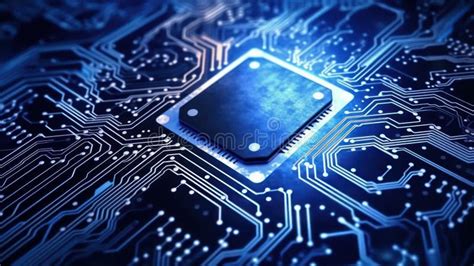 The Intersection Of Neural Networks And Big Data In Printed Circuit Art Ai Generated Stock