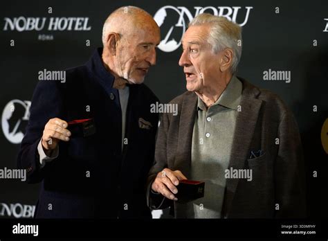 Film Producer And Businessman Meir Teper And Actor Robert De Niro