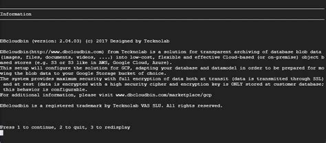 gcp deployment database downsizing to cloud object storage