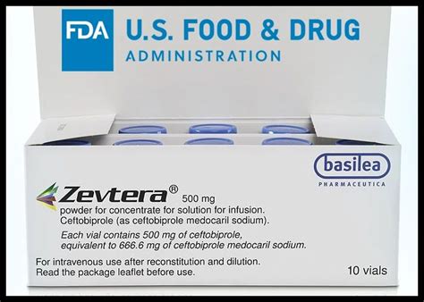 Newmedication Zevtera Mrsa Fda Zevtera Antibiotic Healthcare