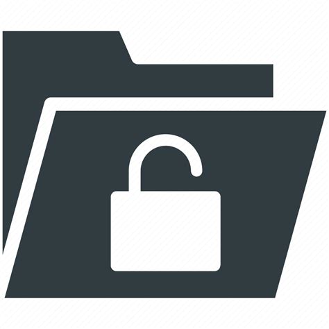 Folder And Padlock Folder Protection Safe Documents Safe Files Secure Files Icon Download