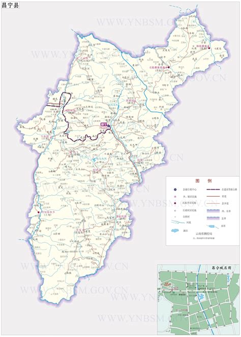 昌宁县地图 保山市地图查询