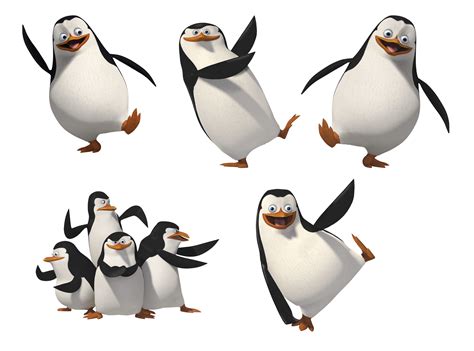 Pingüinos De Madagascar Png
