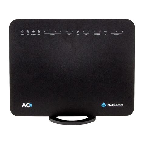 Netcomm Nl1901acv Dual Band Ac1600 4g Lte Hybrid Gateway Router With