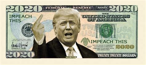 Impeach This Trump 2020 Bills Each Bill Comes In A