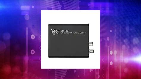 TBS5580 DVB S2X S2 S T2 T C2 C ISDB T Digital TV Tuner USB Box With CI Slot For Live TV
