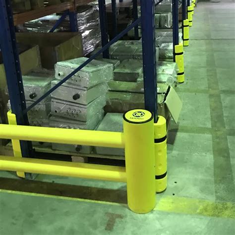 Flexible Barrier Safe Rail Rack End Double Rails Anti Collision Safety Barrier Hdpe Crash