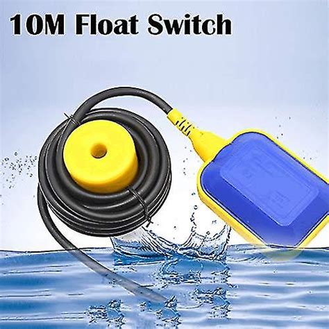 Float Switch With 10m Cable Liquid Water Level Control Sensor Floating