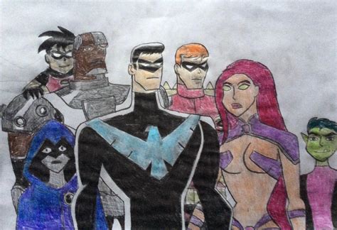 Teen Titans Dcau Style By Tb86 On Deviantart