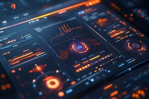Glassmorphism Dashboard Design With Smooth Shadows Premium Ai Generated Image