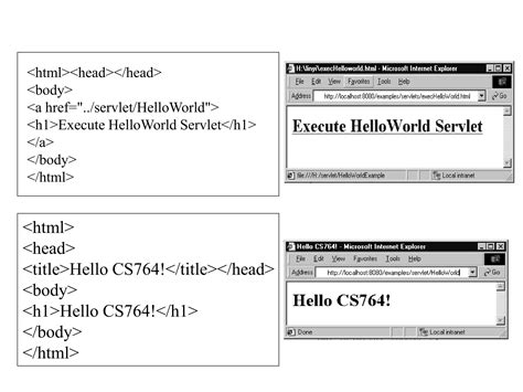 Presentation On Java Server Pages Vs Servletppt