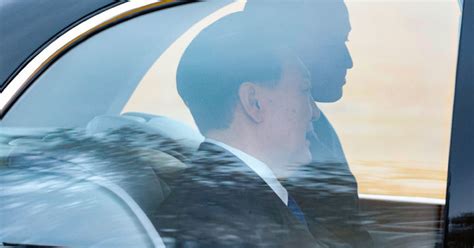 윌리엄 왕세자와 공식환영식장 향하는 윤 대통령