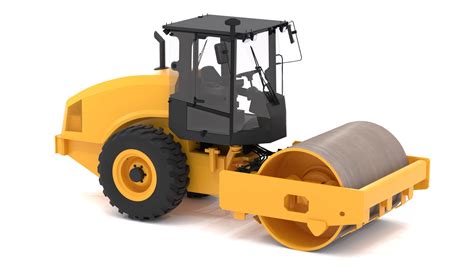 Cs56 Vibratory Soil Compactor 3d Model By Alpha3dst